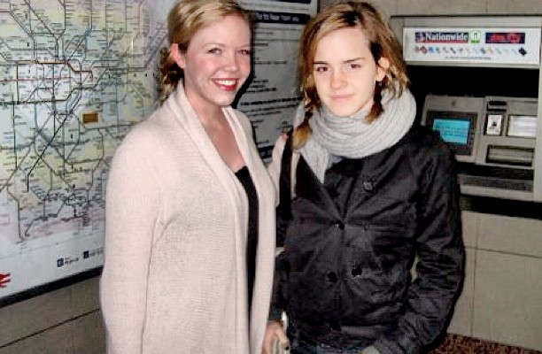 Emma Watson Updates: Emma Watson with fans