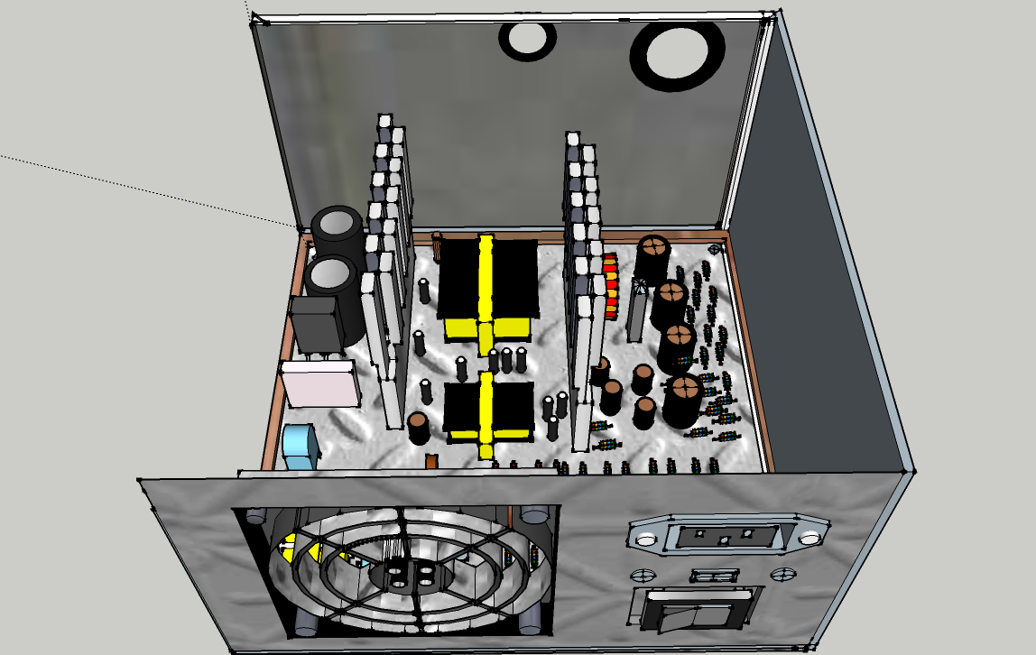 Mantenimiento Correctivo: PARTES DE UNA FUENTE DE PODER