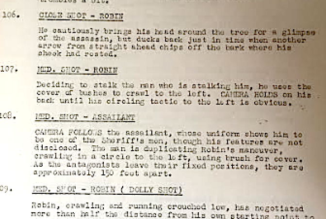 Walt Disney's Story Of Robin Hood: Disney's Robin Hood Script 2