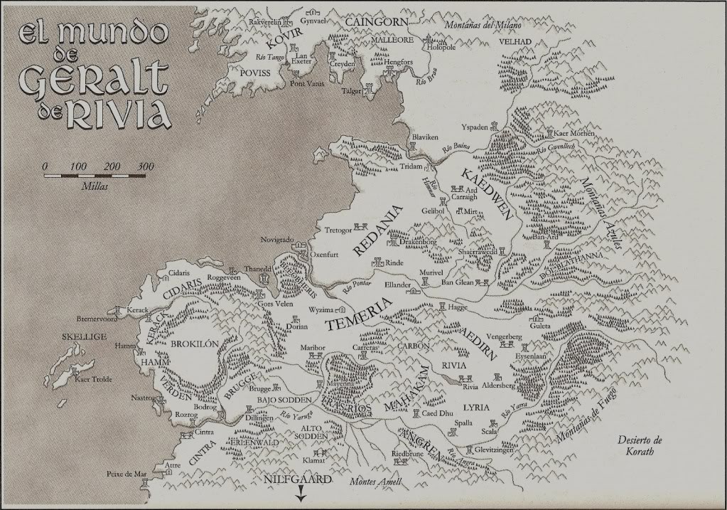 Reseña de 'LA SAGA DE GERALT DE RIVIA' de ANDRZEJ SAPKOWSKI.