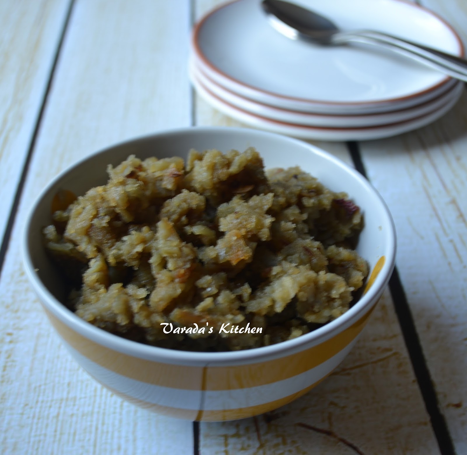 Shredded Sweet Potato Side / Ratalyacha Kis