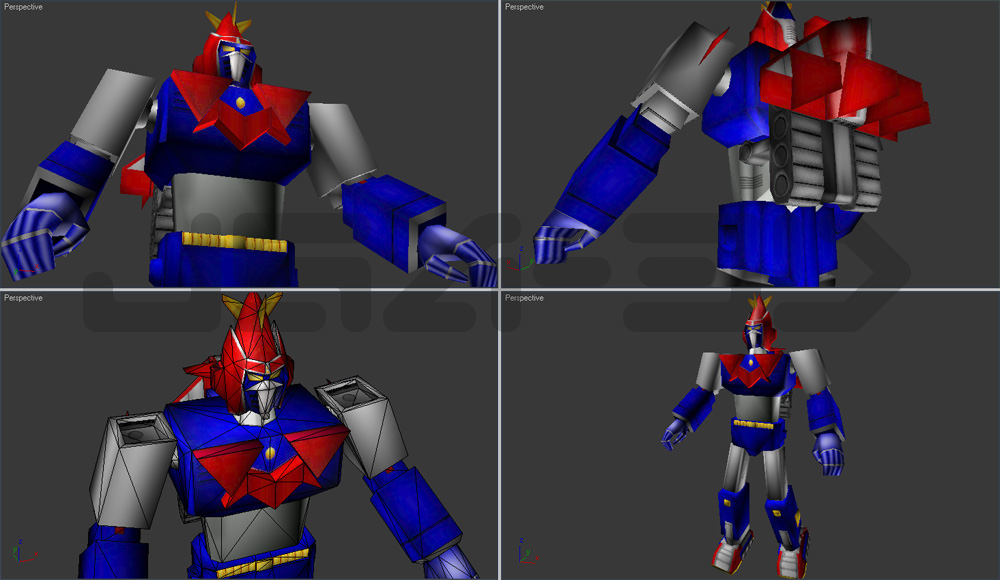 JSA3D Desktop: Chōdenji Machine Voltes V - Stage One