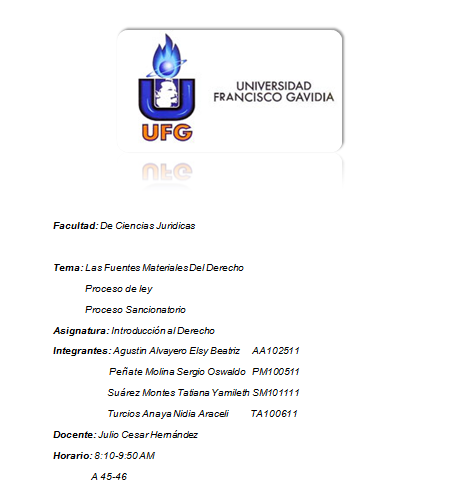 Fuentes Materiales Del Derecho: Fuentes Materiales del Derecho