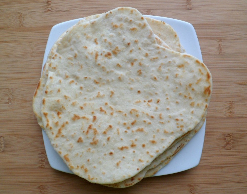 Les Crocs du Loupinet: Pains plats à l'ail