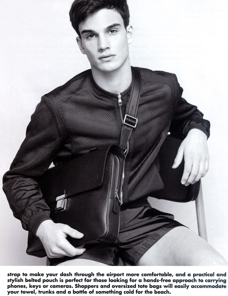 Boys in short shorts: Tim Ruger