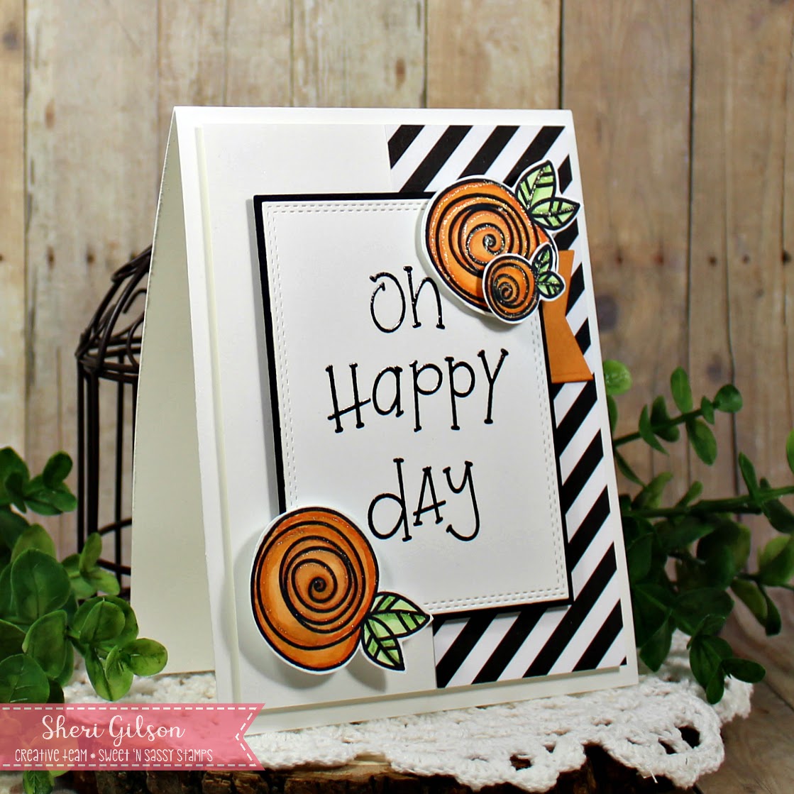 Paper Crafty's Creations : Sweet 'N Sassy Stamps | Oh Happy Day