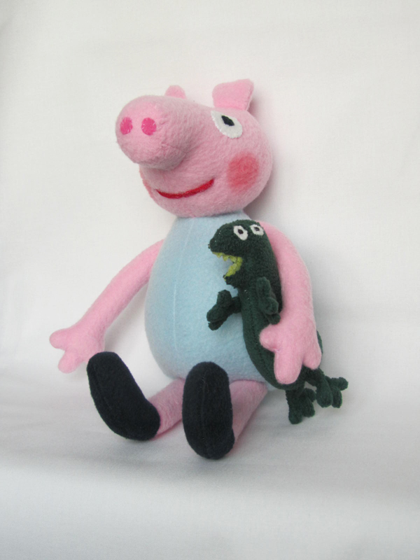 Handsome Handmade: Peppa Pig, George and his Dinosaur (Handmade Toys)