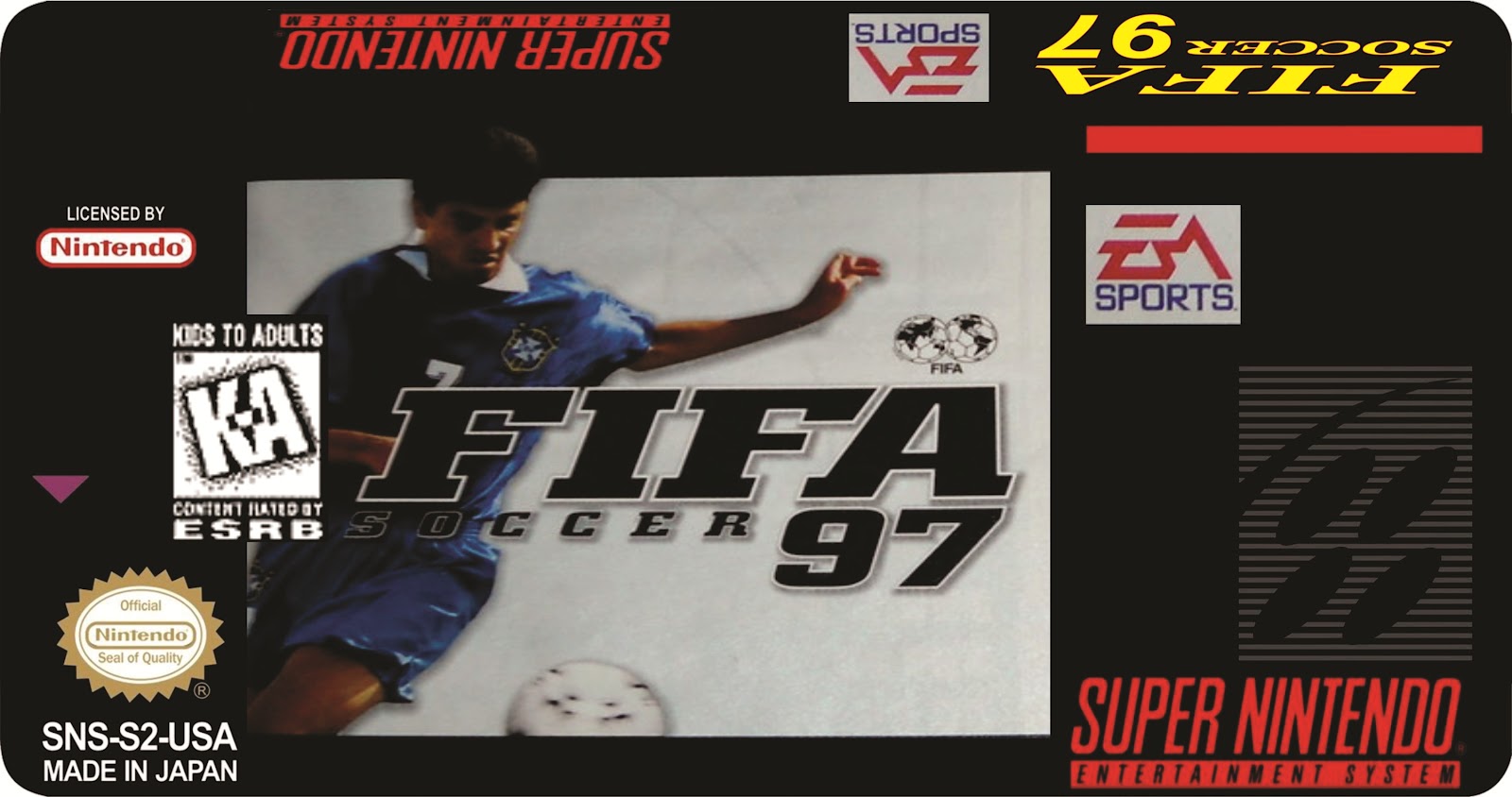 Gamer Labels: Fifa 97