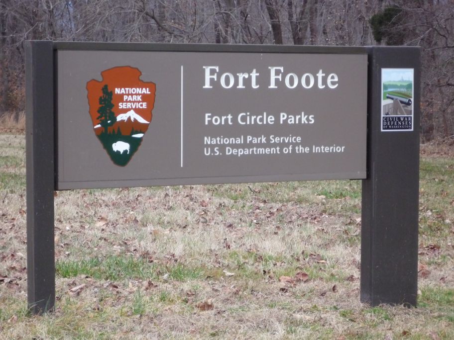 Alexandria: Occupied City: Fort Foote: Columbiads on the Potomac