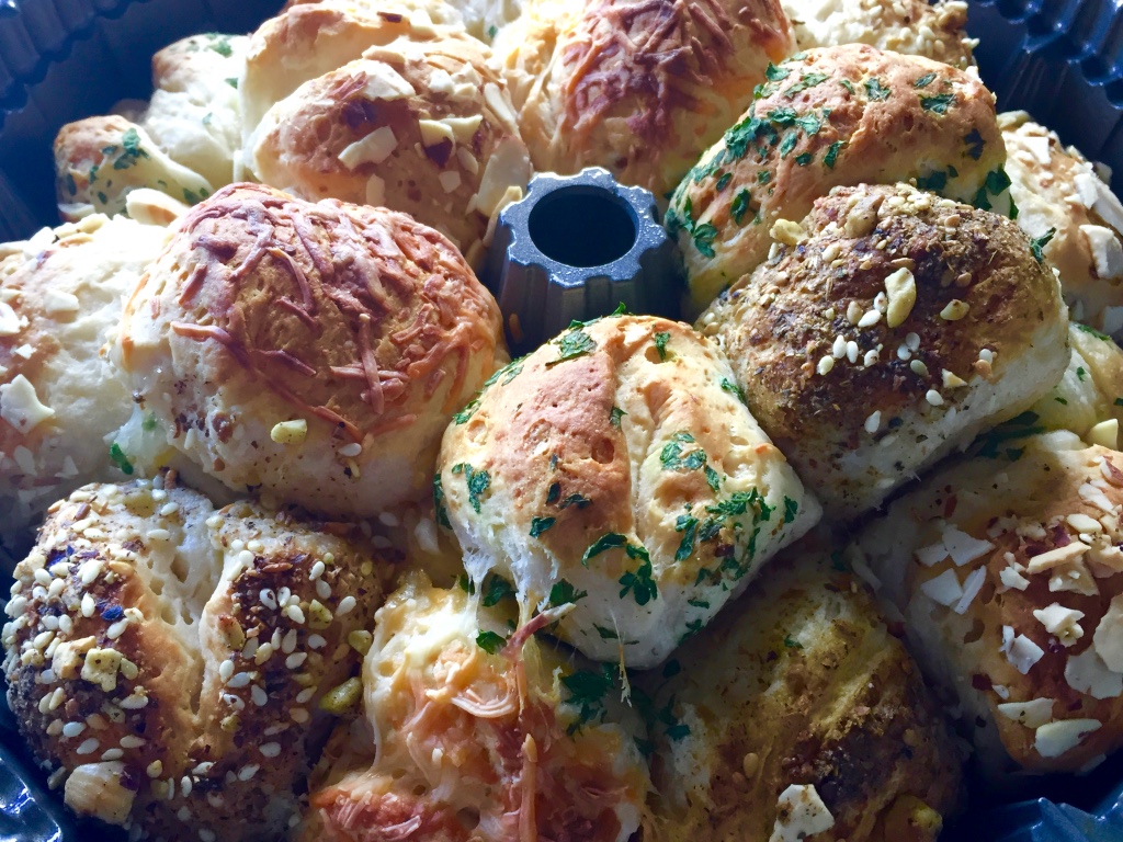 All That's Left Are The Crumbs: Dukkah, Herb & Cheese Monkey Bread - # ...