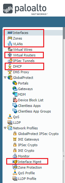 Palo Alto – Initial Setup