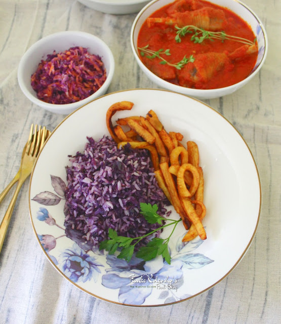 Red Cabbage Rice