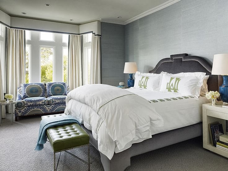 Metropolitan Musings: Monogrammed Bedding