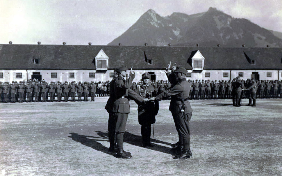 NAZI JERMAN: Foto 1. Gebirgs-Division / 1. Volks-Gebirgs-Division