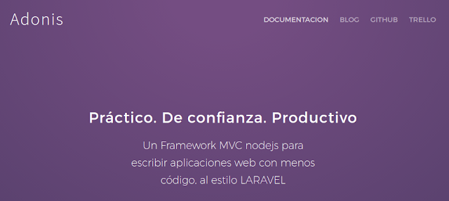 AdonisJs Un Framework Nodejs Inspirado en Laravel - Librerias Web AdonisJs Un Framework Nodejs Inspirado en Laravel - Librerias Web