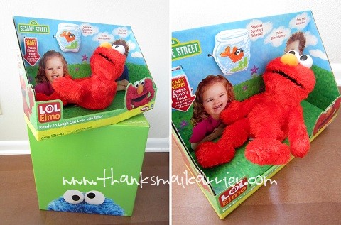 Thanks, Mail Carrier | Playskool Sesame Street LOL Elmo {Review}