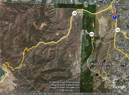 The Diavel Made Me Do It: The Ortega Highway