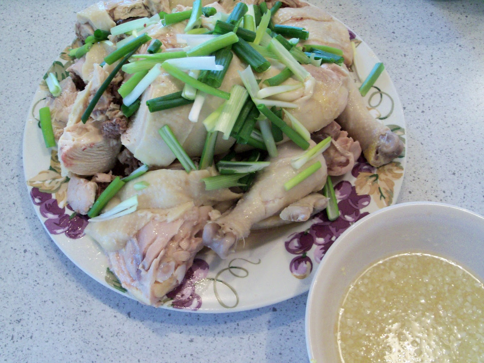 Glass Too Big: Hainan Chicken Recipe - National Dish