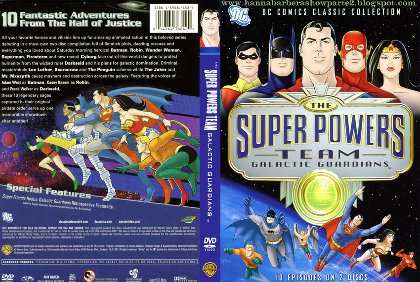 BAURETE - Fazendo a sua cabeça: The Super Powers Team: Galactic ...