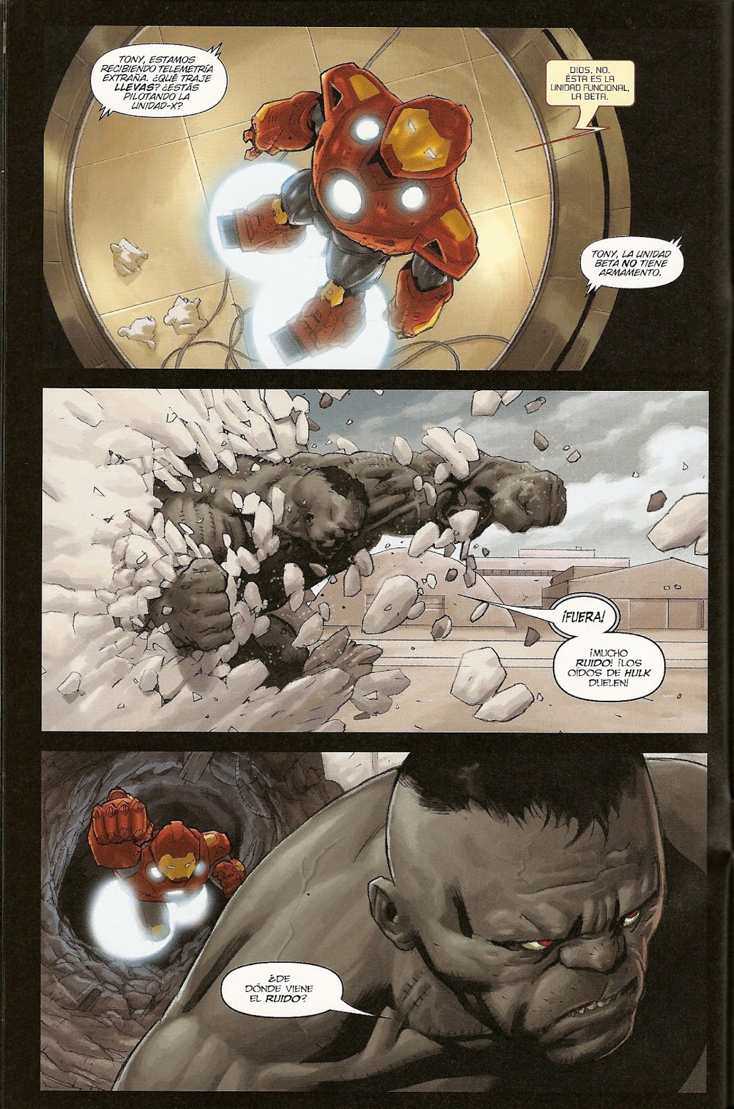 Galicia Comic: Ultimate Iron Man vs Hulk 1