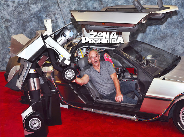 LA ZONA PROHIBIDA: BACK TO THE FUTURE "DeLorean Transformer"
