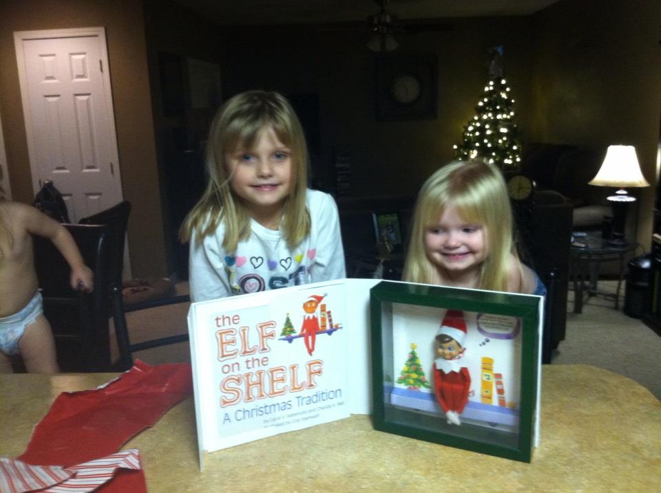 Chippy our Elf on the Shelf