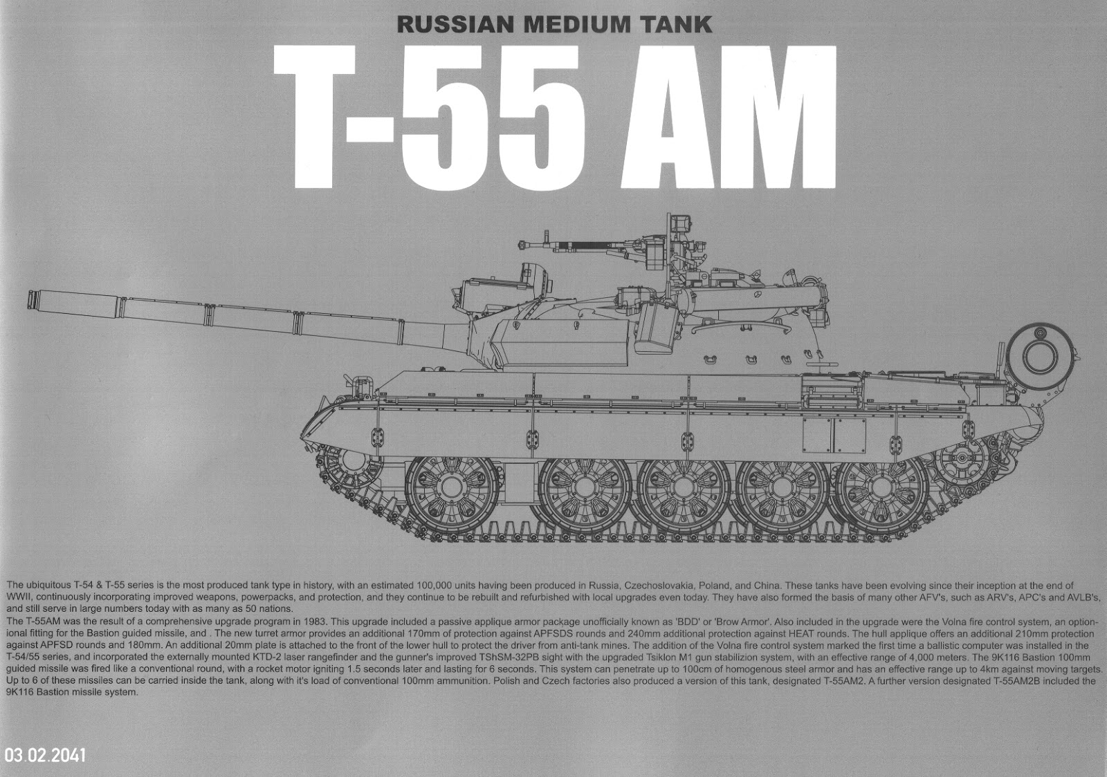 The Modelling News: In Boxed - Takom's 35th scale T-55 AM Russian ...