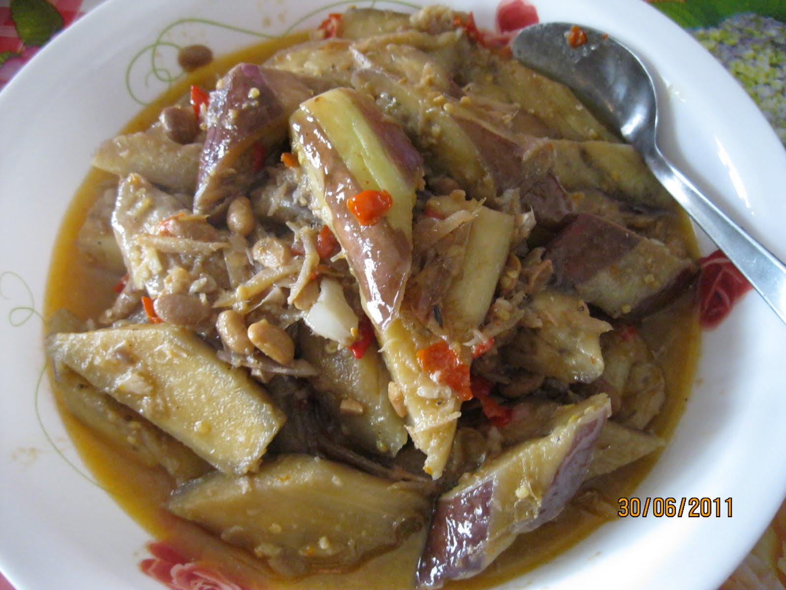 Dari Dapur Maklong: Terung Masak Taucu