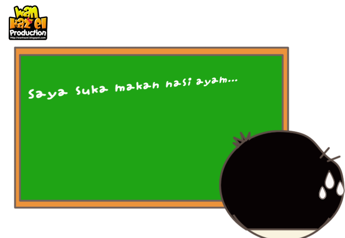 Wadah Madrasah Pengalaman: Doodle Story... Tulisan buruk atau seni