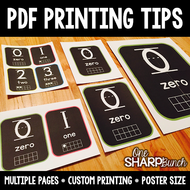 The Primary Pack: PDF Printing Tips