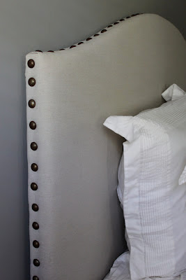 DIY Drop Cloth/Nailhead Trim Upholstered Headboard TutorialDIY Show Off ...