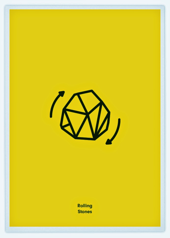 Literal Rock Band Posters | Graphic Design Blog