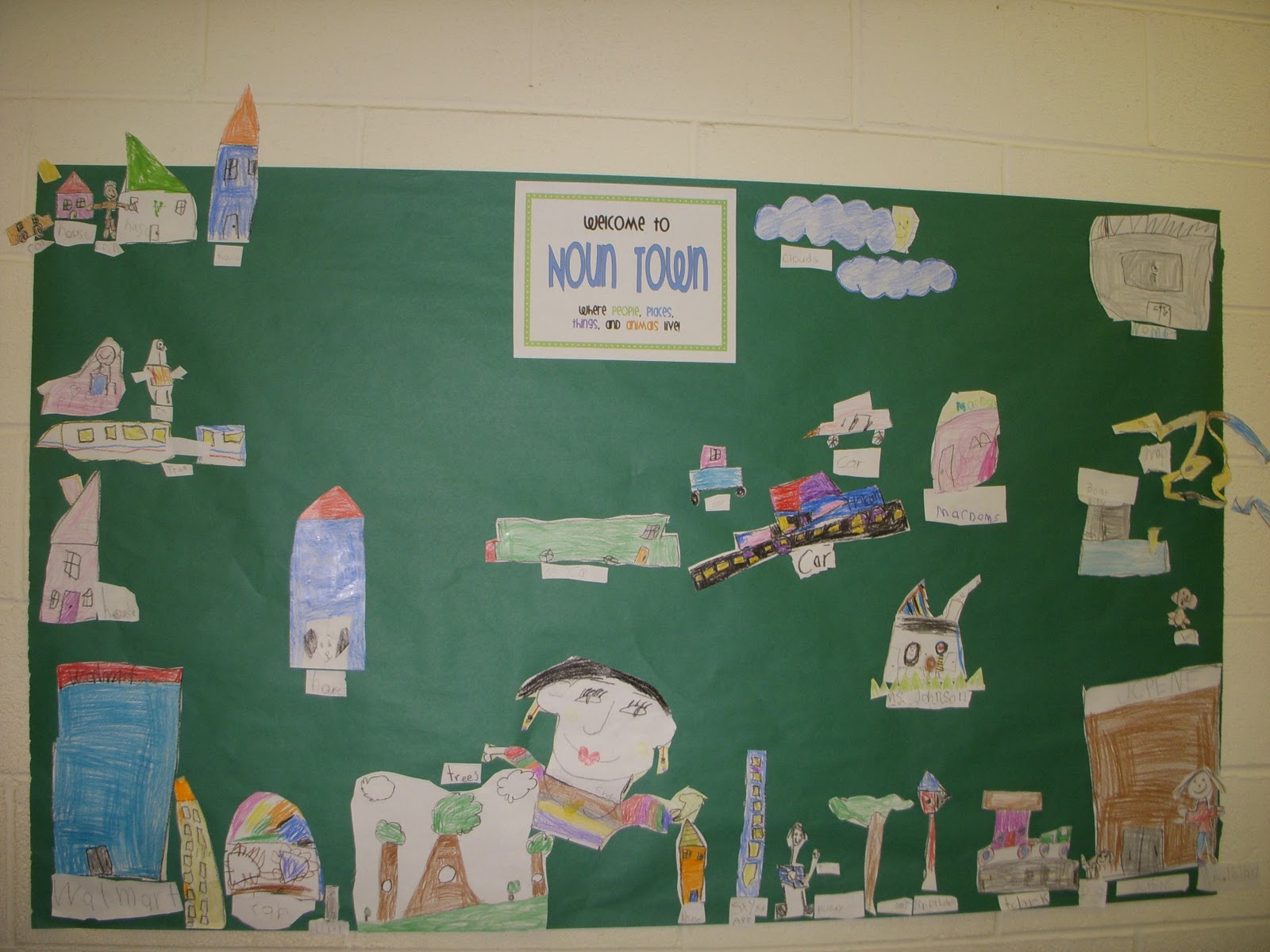 Tales of a Teacherista: Welcome to Noun Town!