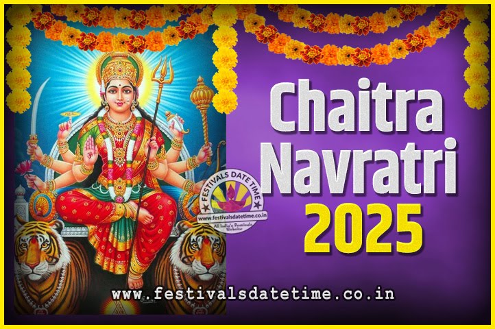 2025 Chaitra Navratri Pooja Date and Time, 2025 Navratri Calendar ...