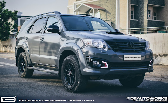NARDO GREY: Toyota Fortuner Full Wrap | IDE Autoworks