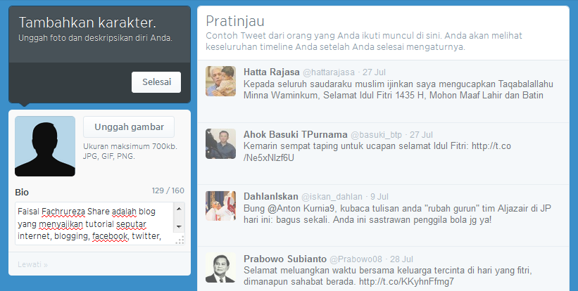 Cara Membuat Akun Twitter Baru - internet tutorial