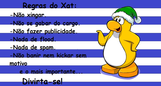 CP Thor e Arte: Novas regras pro Xat!