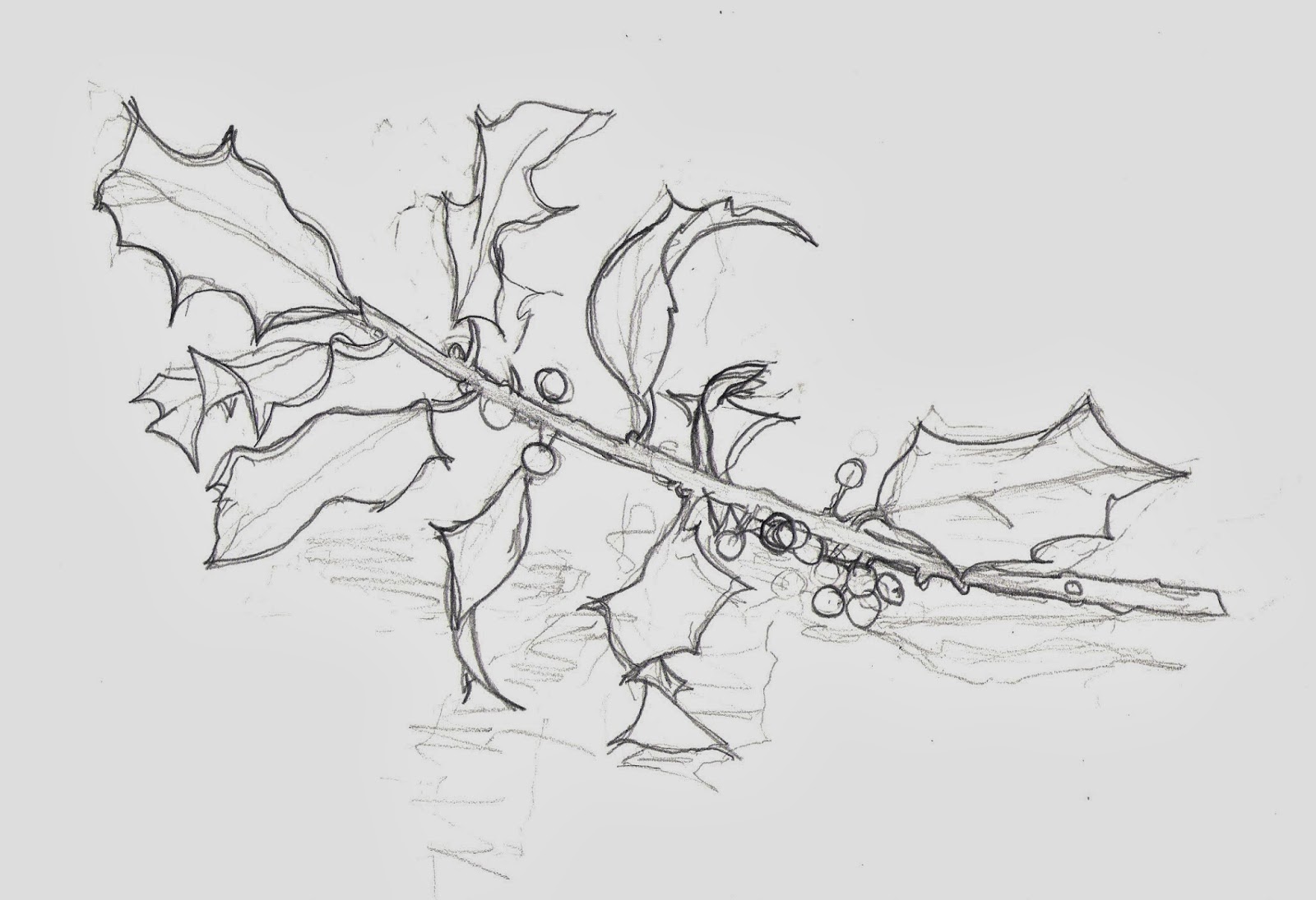 Learning to draw: Learning to see: December 2013