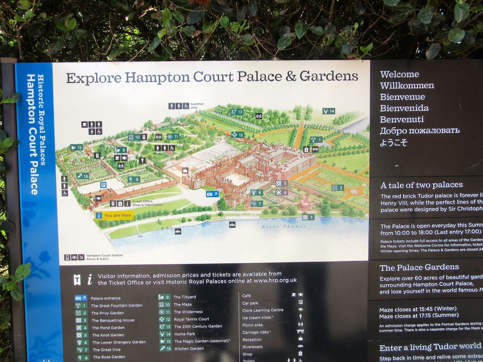 Destination: Fiction: Hampton Court Palace