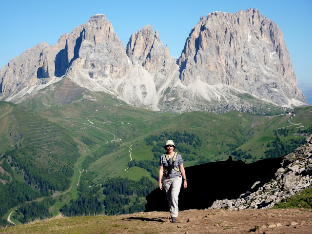 Dolomitas: Passo Pordoi-Miradores de la Marmolada, ruta circular ...