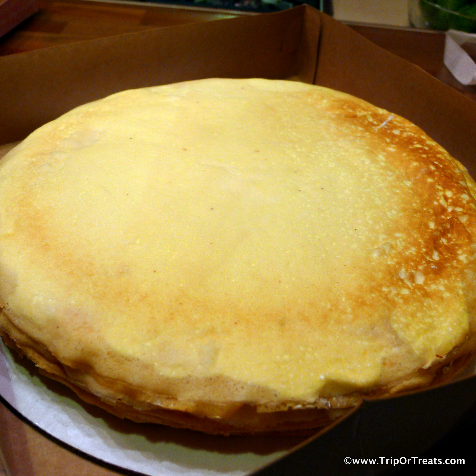 Trip or Treats: Mara's Mille Feuille Crepe Cake