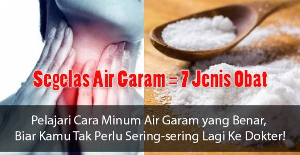 Inilah Manfaat Berkumur Dengan Air Garam yang jarang diketahui - HOT NEWS
