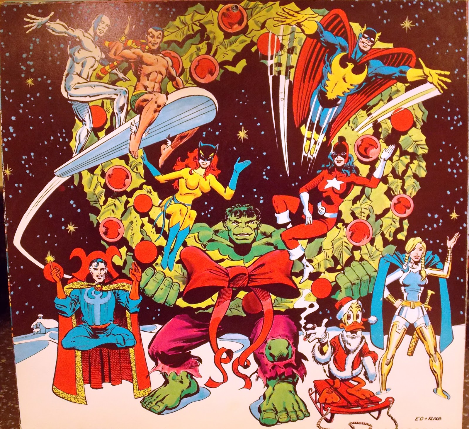 Bronze Age Babies: More Calendars! Marvel from 1979-80