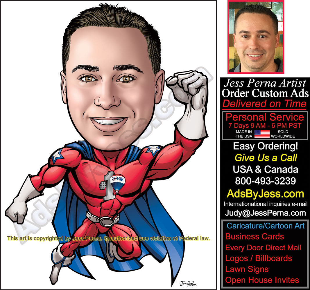 How to Order Ad Cartoons and Caricatures from a Freelance Illustrator