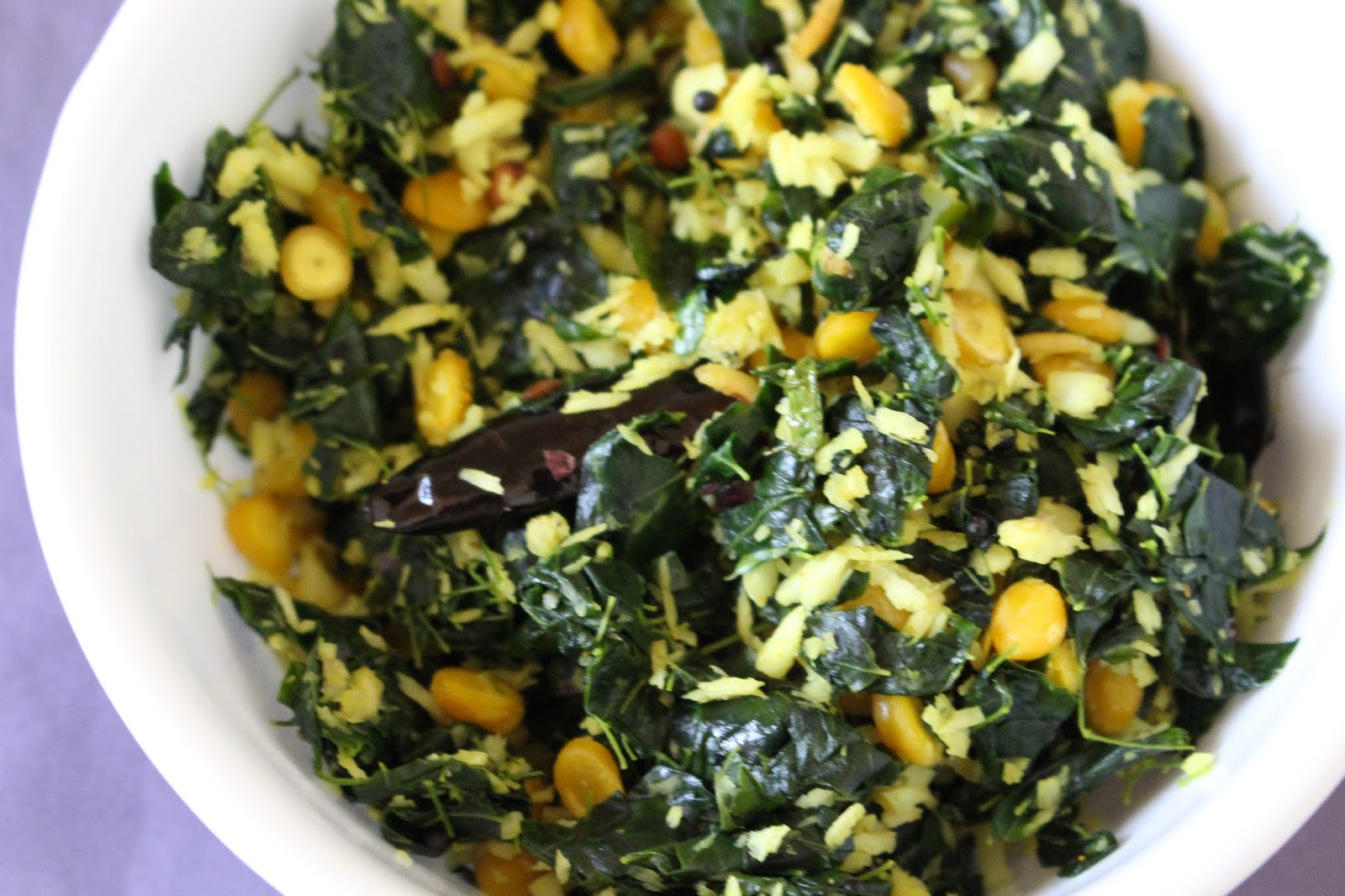 Muringa Ila (Drumstick leaves) Parippu Thoran