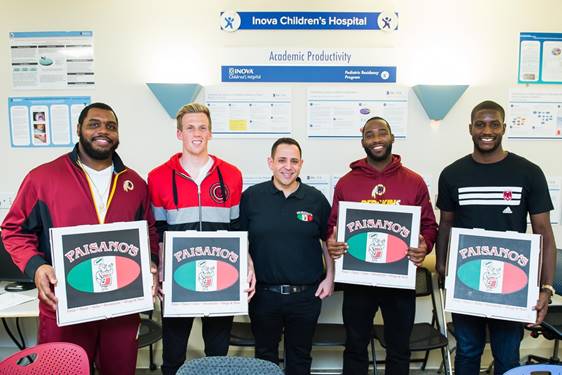 Paisano's, Pierre Garçon, Chris Baker & more to Provide Thanksgiving ...