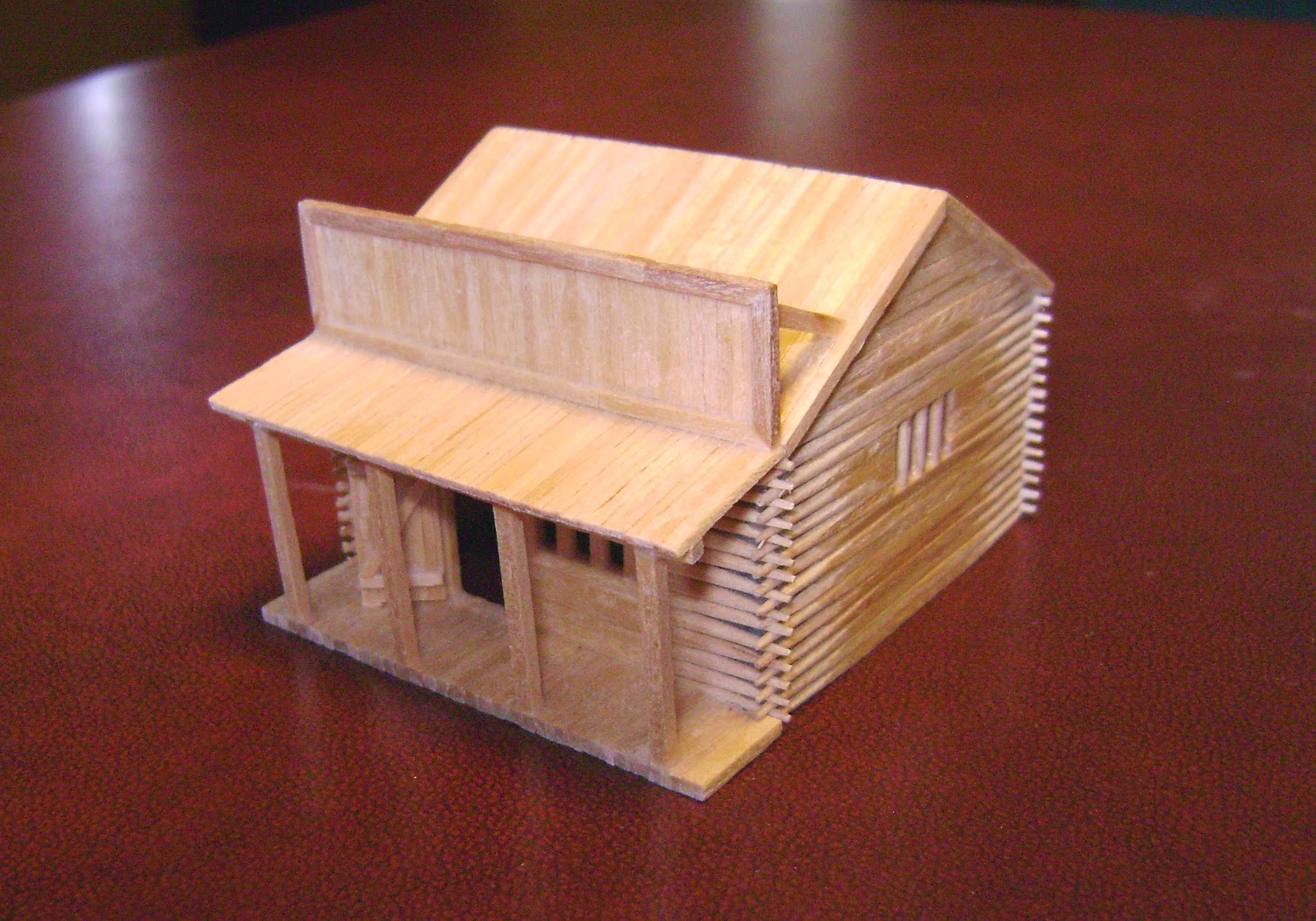 Old West Toothpick Town: Sheriff's office