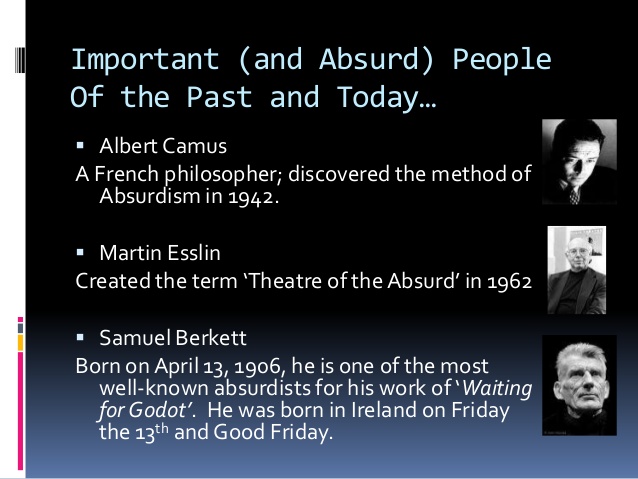 English Literature : What is Theater of Absurd?