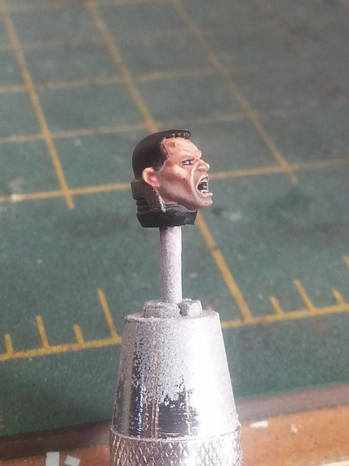 Tutorial - Painting Stubble - Bloody Dice