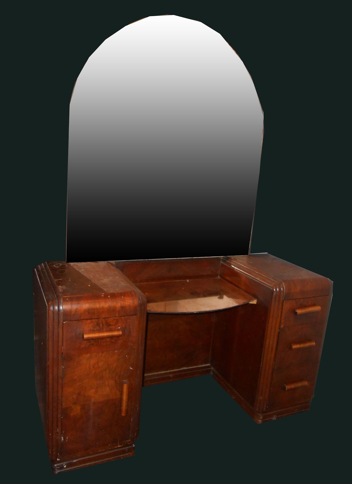 Uhuru Furniture & Collectibles: Waterfall Vanity-SOLD